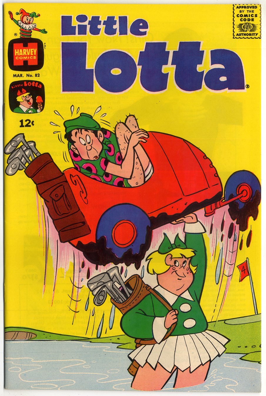 Amazon.com: Little Lotta (Harvey Comic #82) March 1969: Alfred Harvey ...