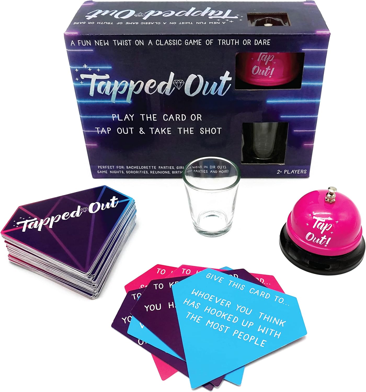 Amazon.com: TMD Retail Tapped Out Adult Drinking Party Game for Adults ...