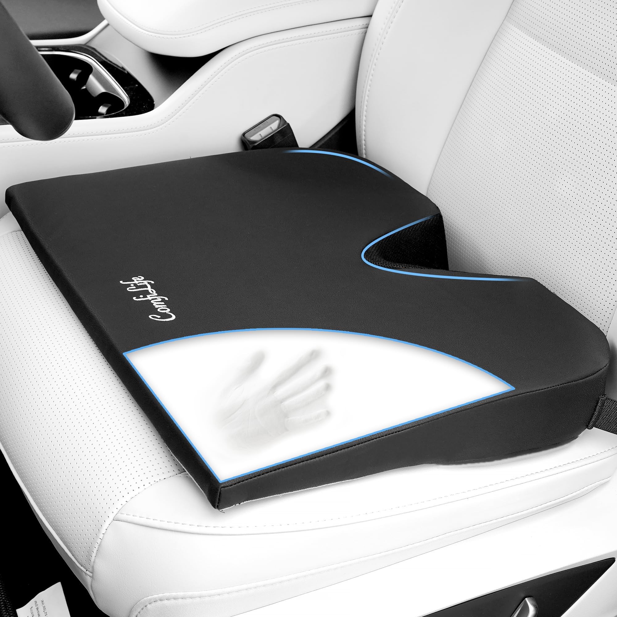 Amazon.com: Angel Ride Blue Wing Auto Cushion w/Memory Foam, AS-SEEN-ON ...