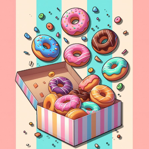 Merge Donuts - Puzzles for children / kids - [2,3,4,5,6,7,8,9,10 years ...