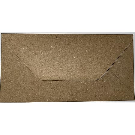 DL/Tall Premium Brown Ribbed Kraft Envelopes by Mad as a Crafter (50 ...