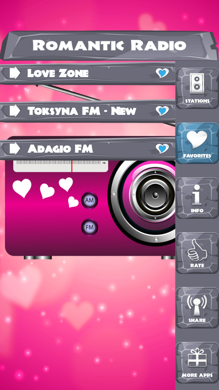 Romantic Radio - App on Amazon Appstore