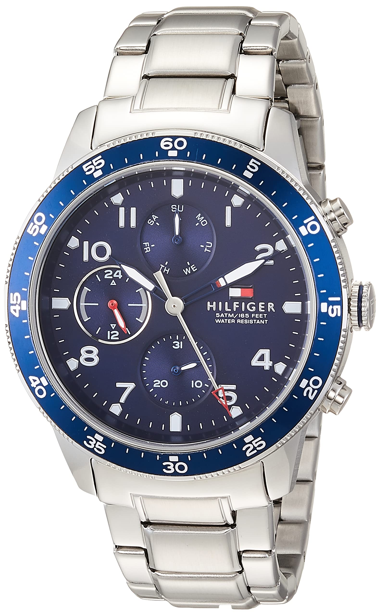 Amazon.co.jp: [TOMMY HILFIGER] 腕時計 1791949 メンズ シルバー [並行輸入品] : ファッション