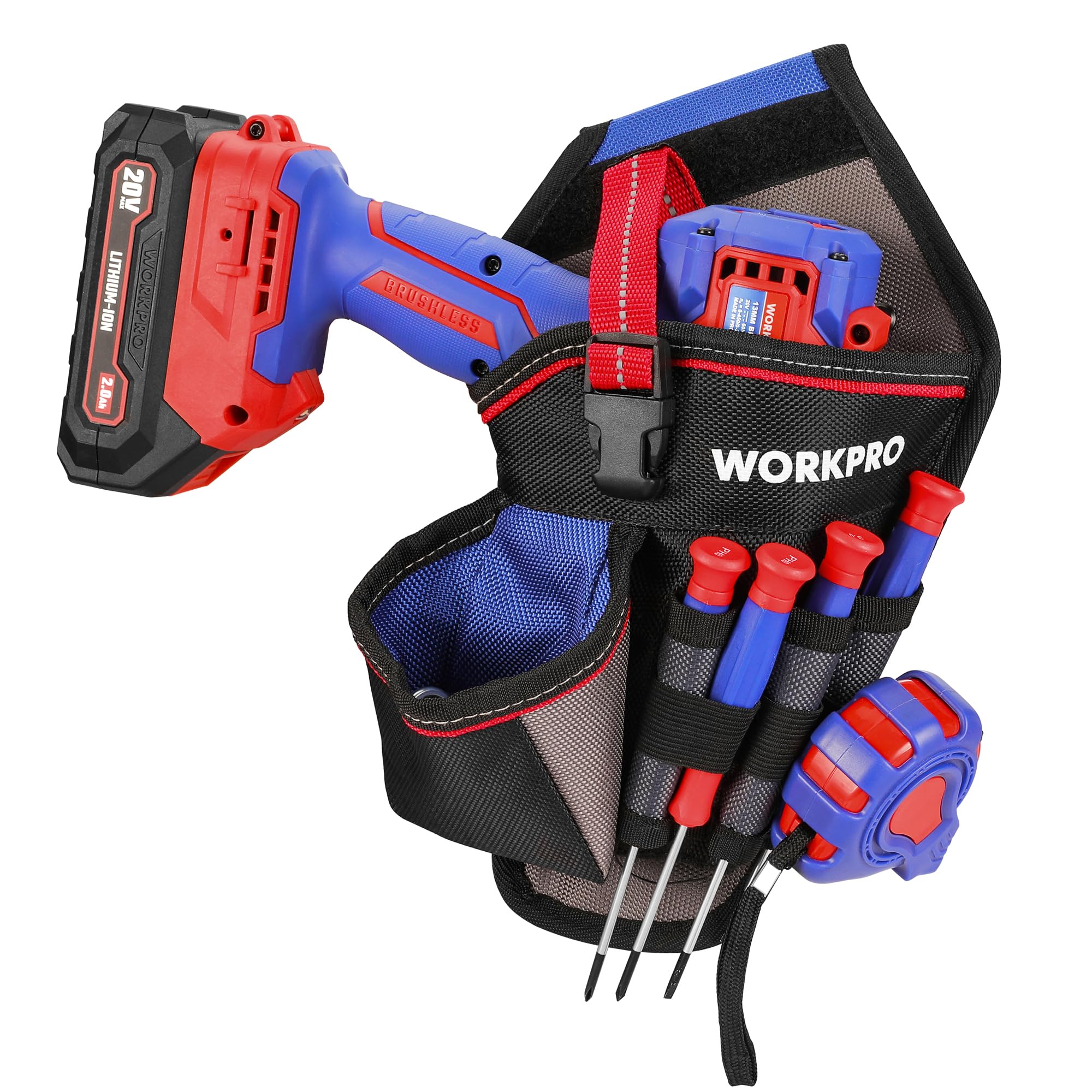 VIPERADE PL6 Tactical Modular EDC Organizer, Elastic Insert Pouch Panel ...