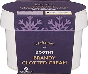 Booths Brandy Clotted Cream, 250g : Amazon.co.uk: Grocery