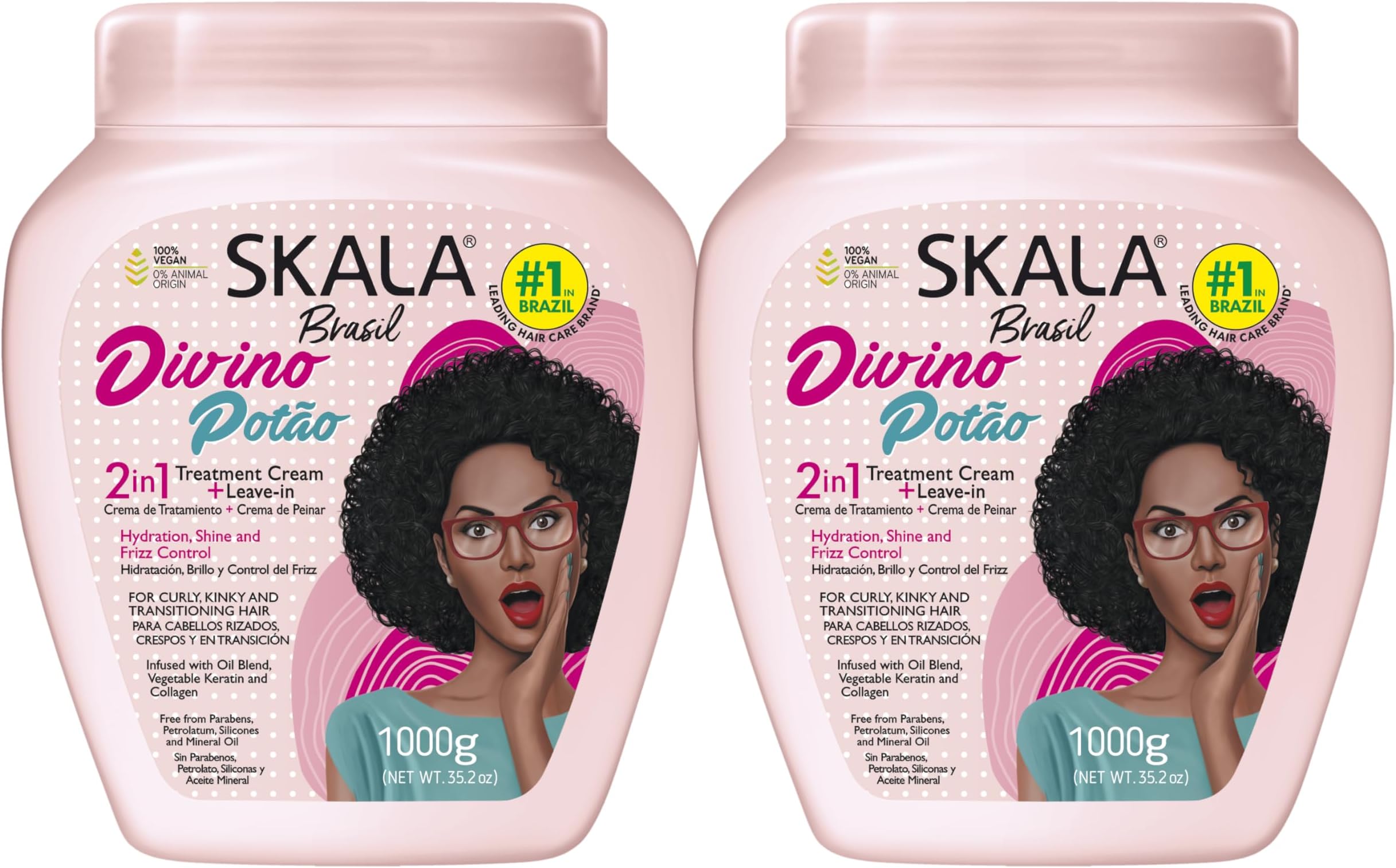 Amazon.com : SKALA Expert Divino Potao Scala Expert Curly Hair 2-in-1 ...