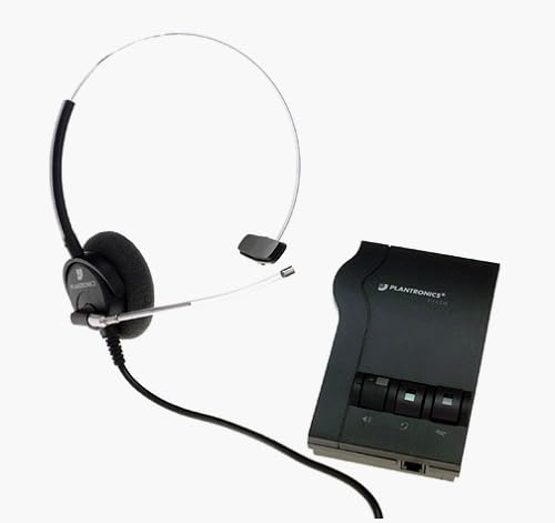 Plantronics H51M12 Supra Monaural Headset and Modular Amplifier: Amazon ...