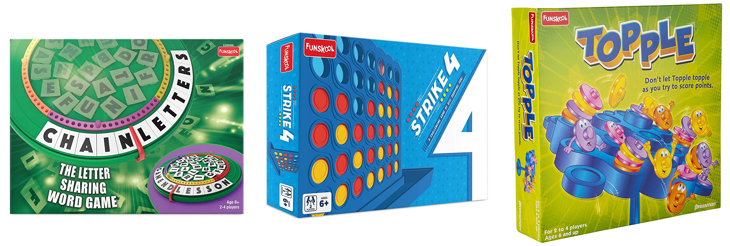 Funskool Games Topple Strategy Balancing And Skill Game And Games ...