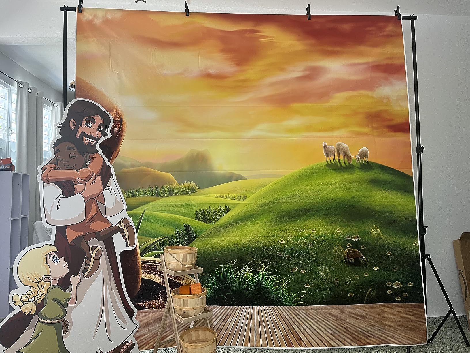 Amazon.com : AOFOTO 4x6ft Photography Backgrounds Photo Backdrop Dreamy ...