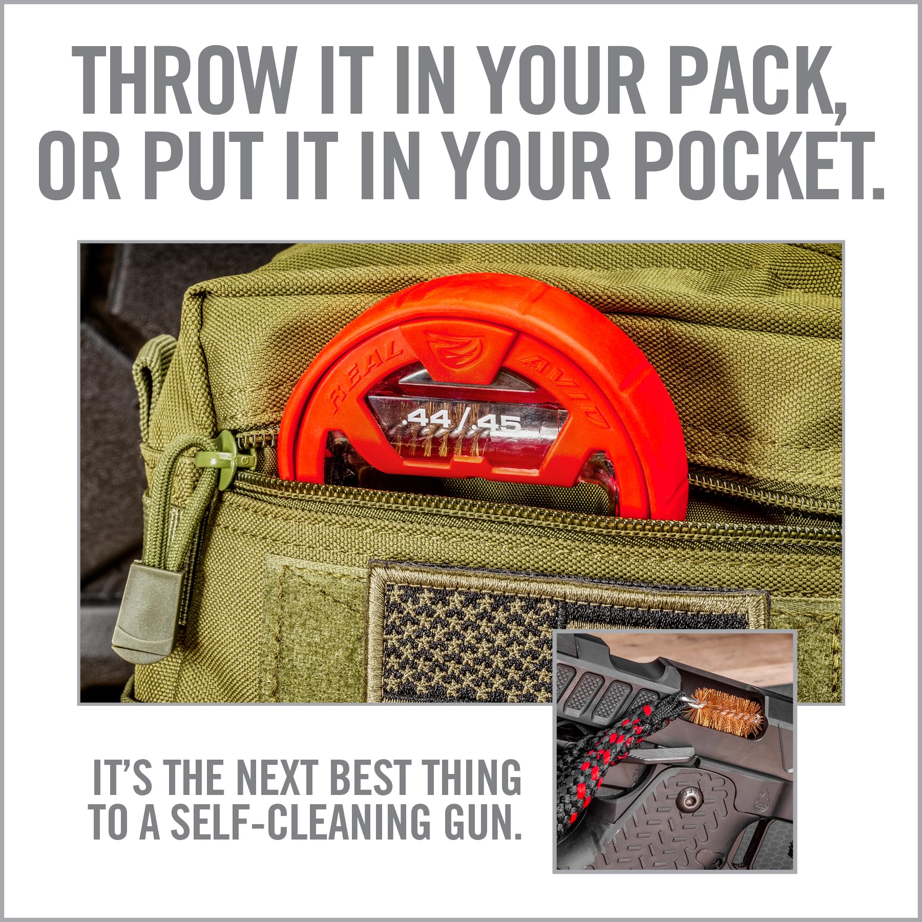 Snapklik.com : Bore Cleaning Combo Bore Boss Gun Cleaning System For 44 ...