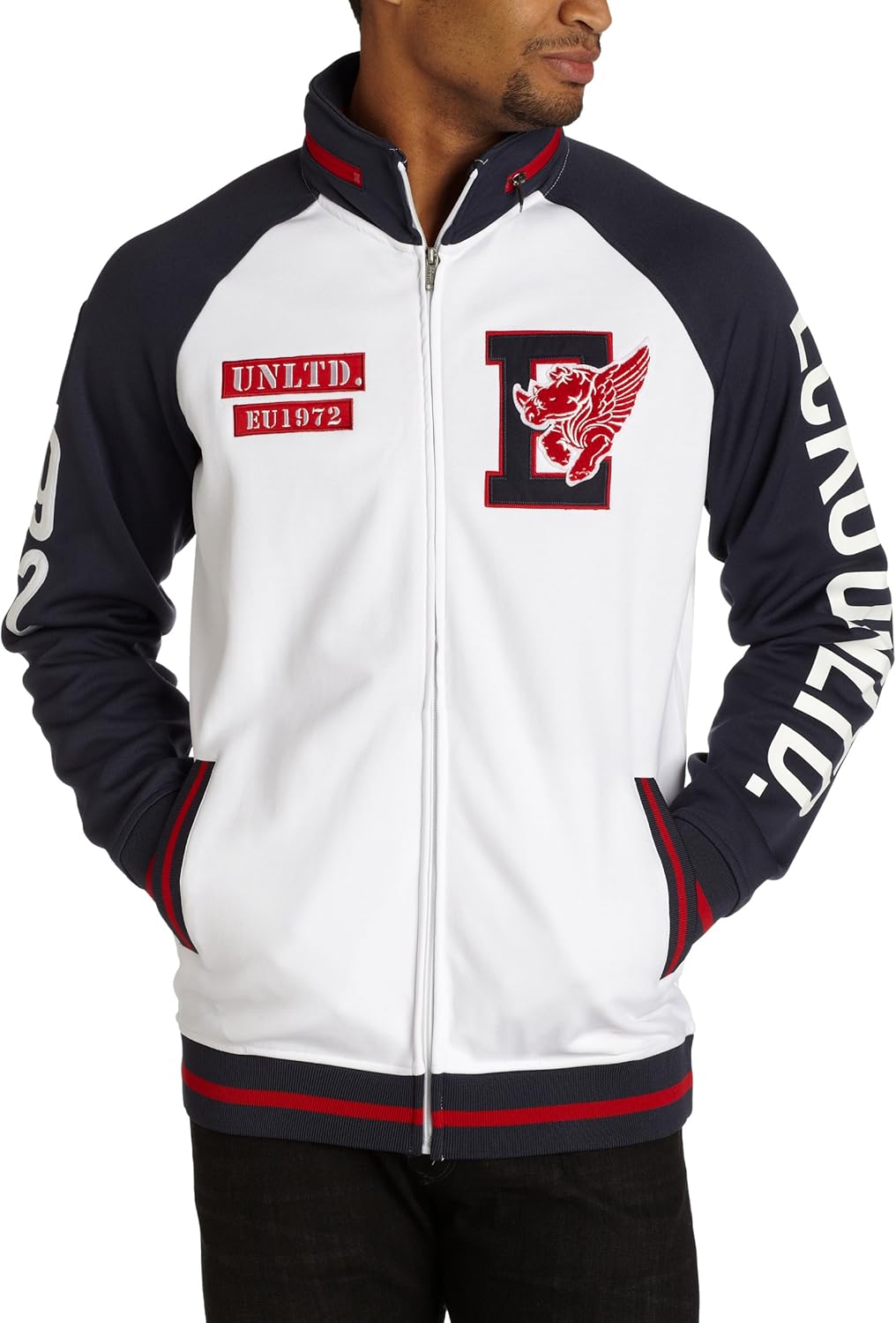 Ecko Unltd. Men's Olympiad Track Jacket, Indigo, Medium at Amazon Men’s ...