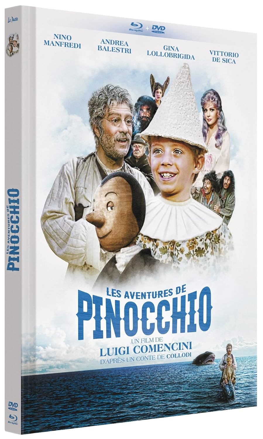 Amazon.com: PINOCCHIO [Édition Mediabook Collector Blu-ray + DVD ...