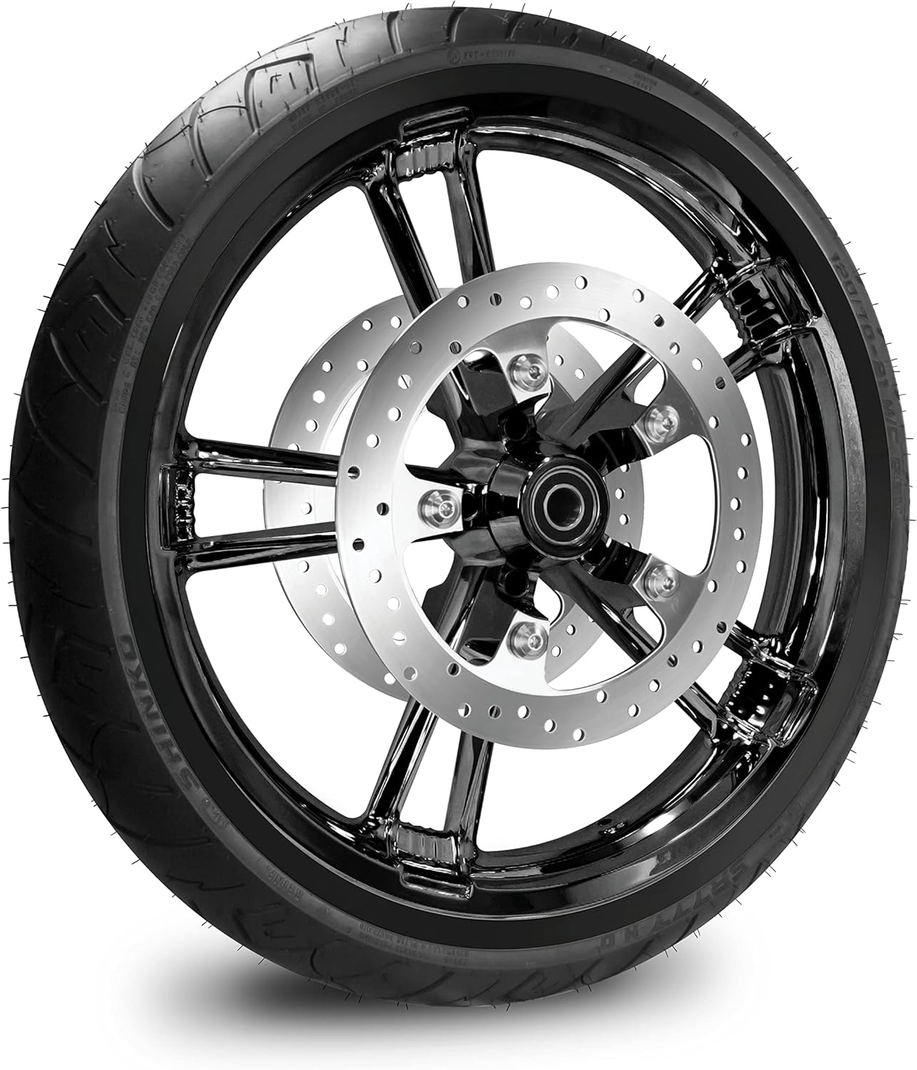 Amazon.com: 21X3.5 ENFORCER WHEEL FOR HARLEY TOURING BAGGER MODELS FITS ...