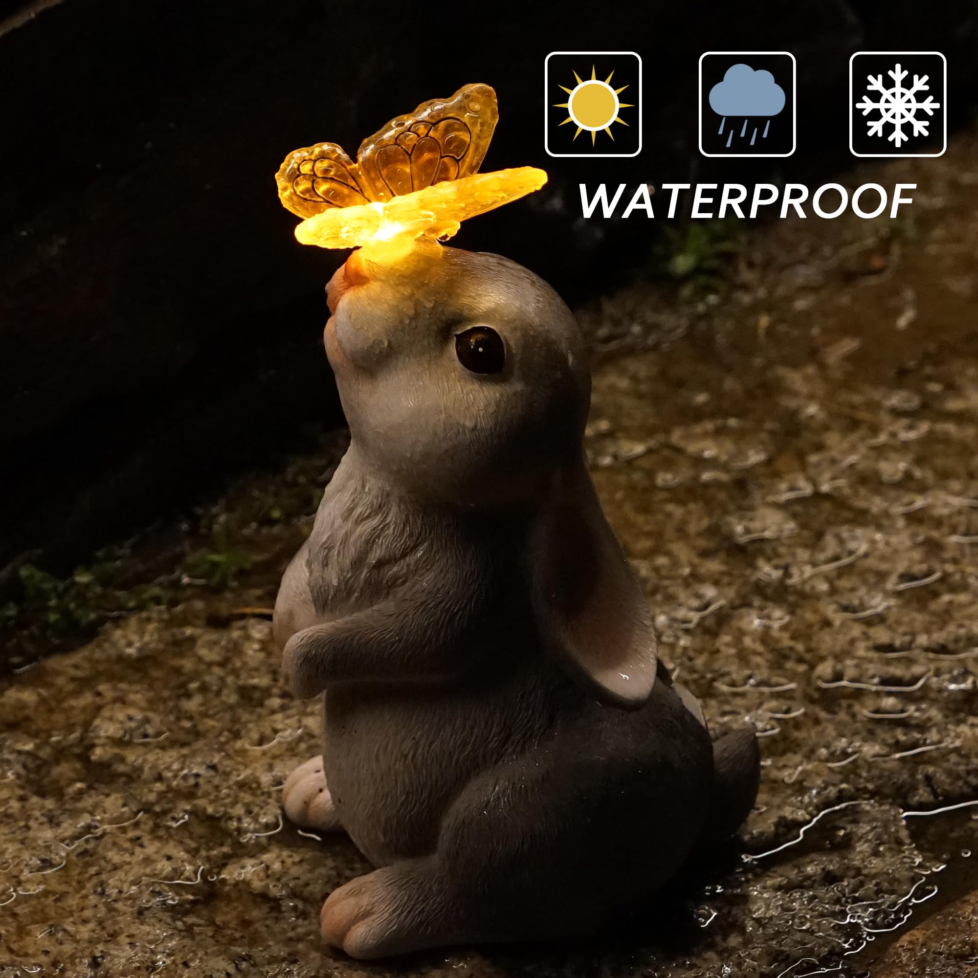 Snapklik.com : AFINETH Garden Outdoor Decor, Rabbit Statues