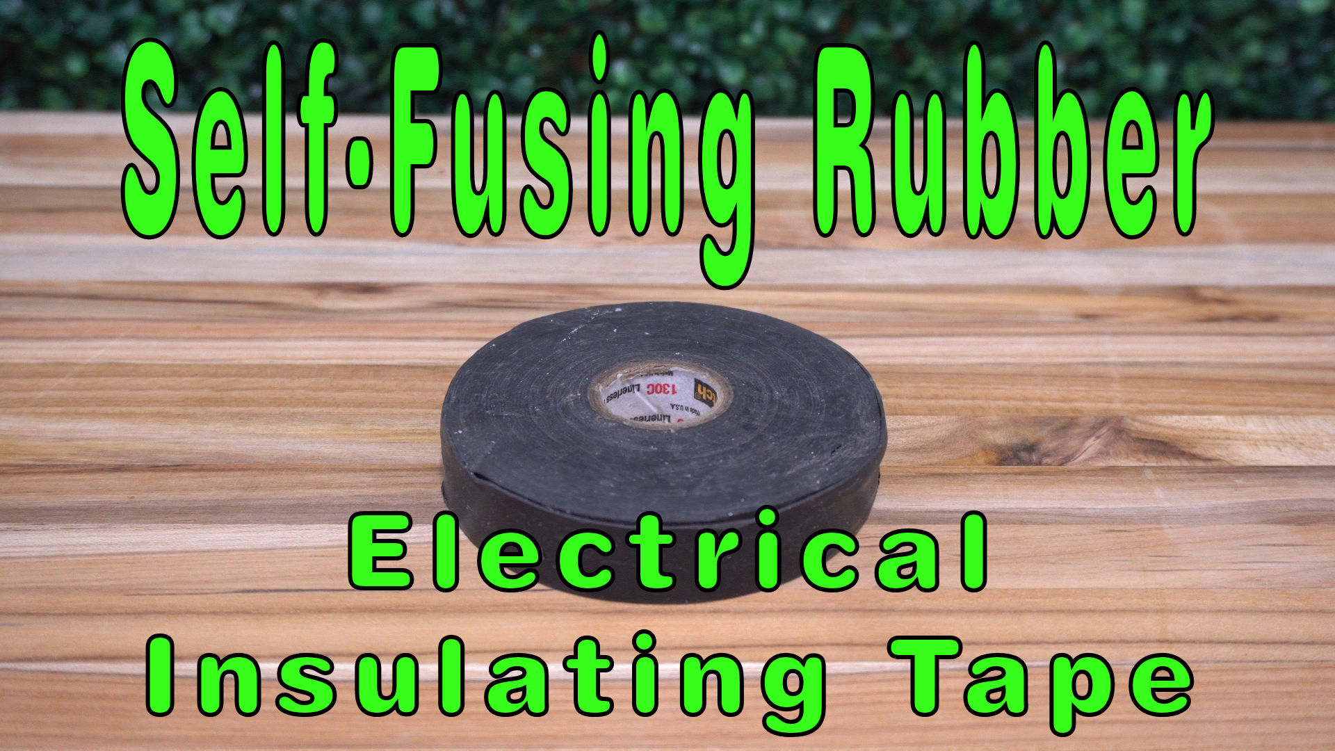 Watch 3M Rubber Splicing Electrical Insulating Tape x 1mm THICK on ...