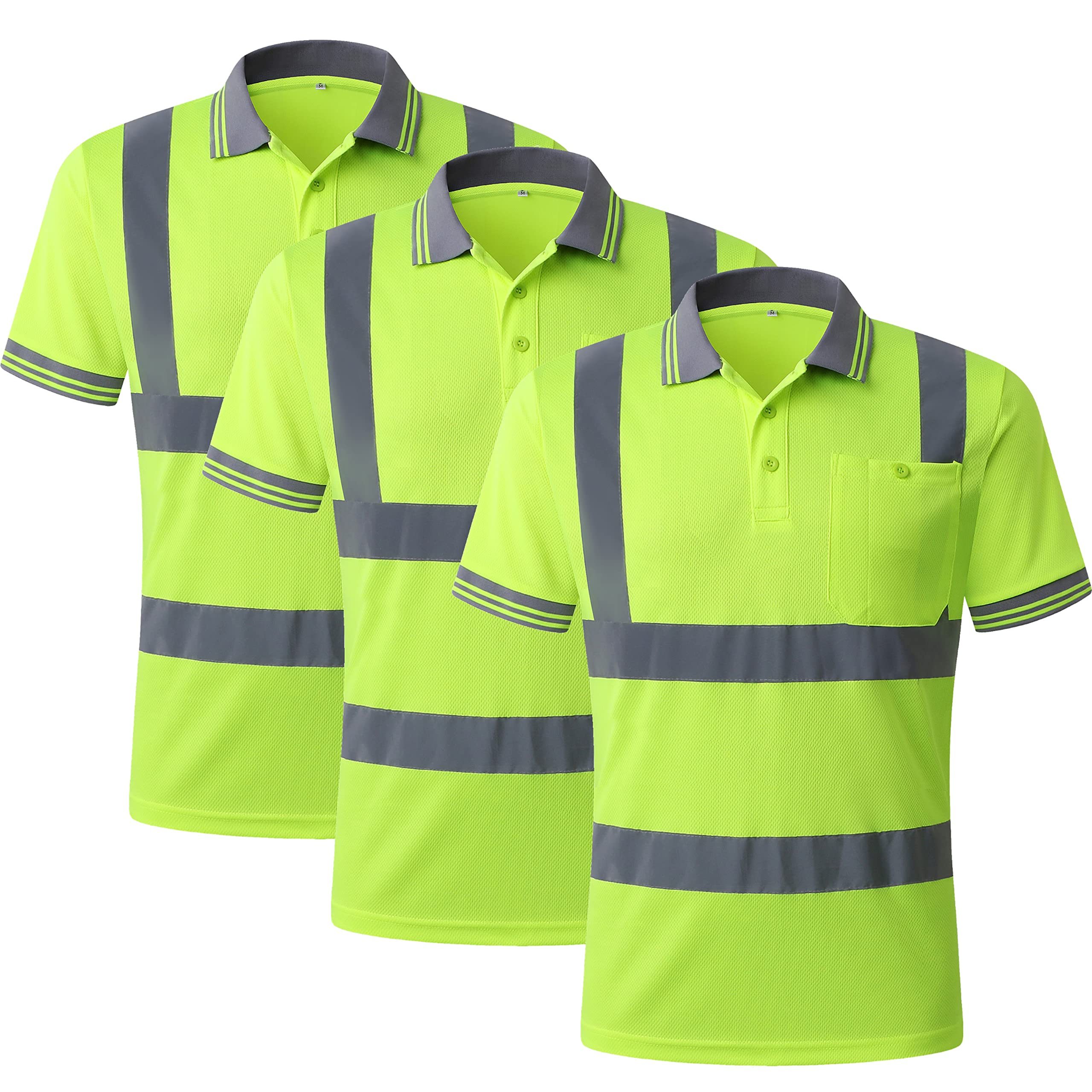 Snapklik.com : JKSafety 3 Pack Hi-Vis Safety Daily Work Construction ...