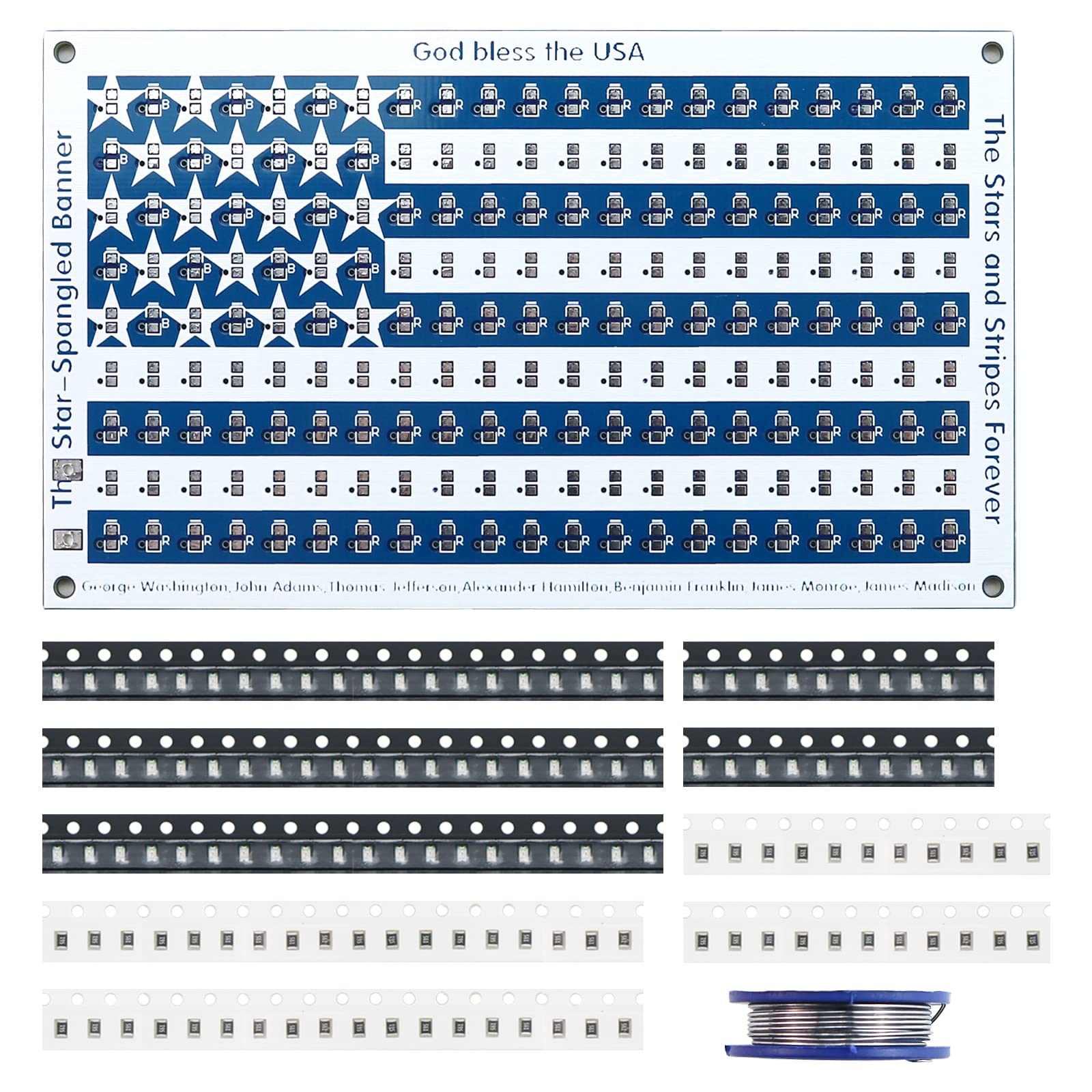 Snapklik.com : SMD Practice Kit Soldering Skill Training Project,Yidab ...