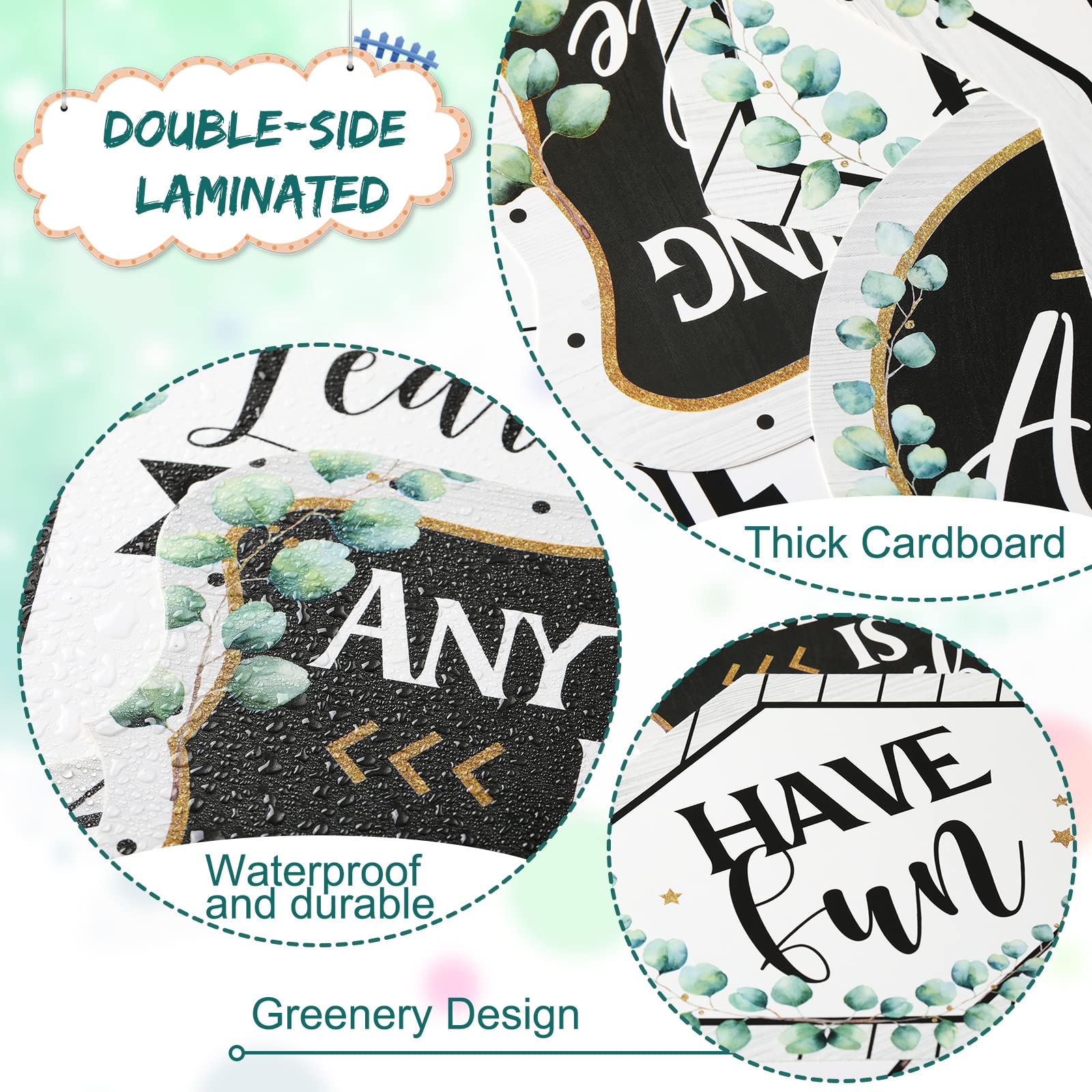 Educational Wall Decorations Eucalyptus Together Bulletin Board Set ...