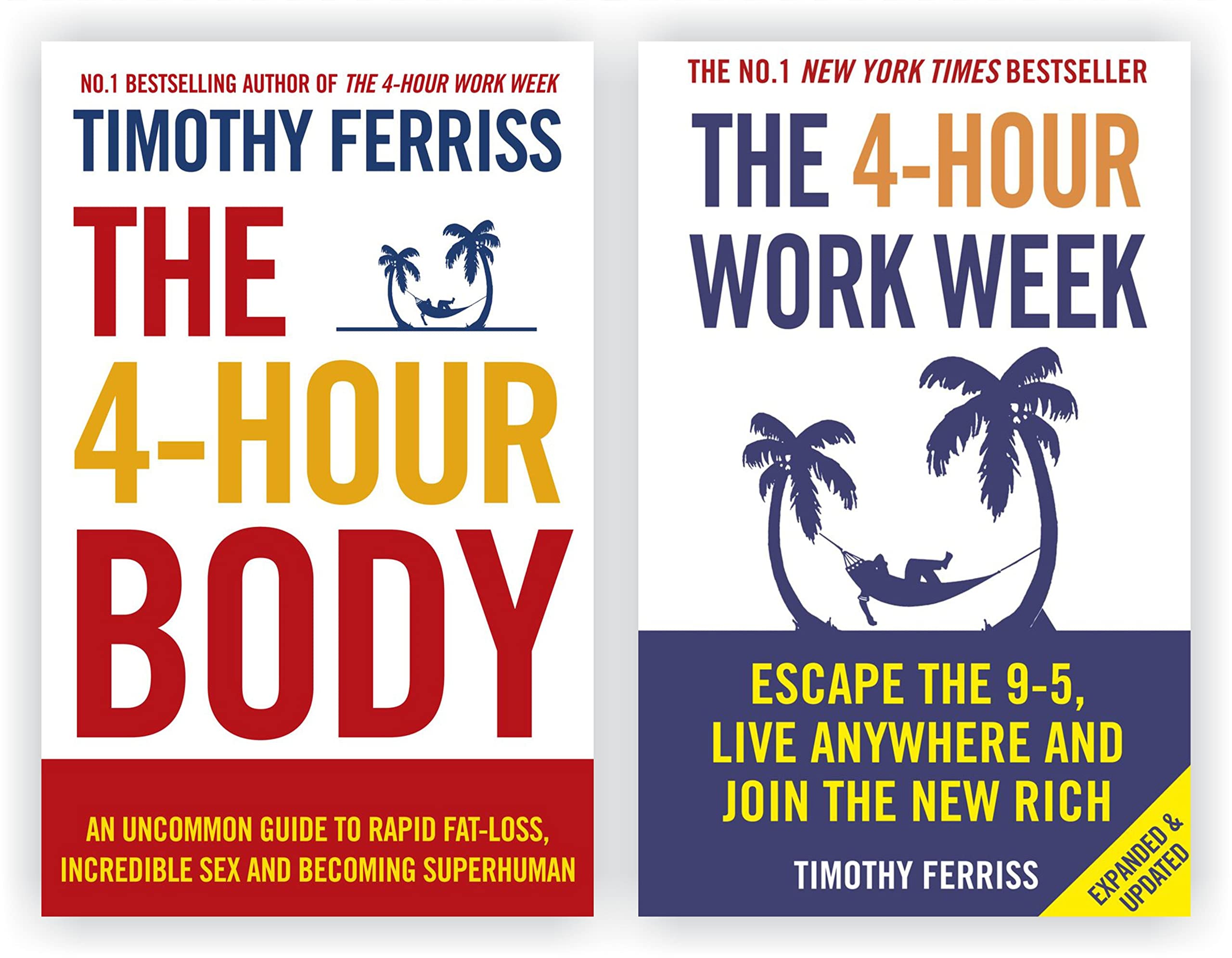Timothy Ferriss 2 Books Collection Set [The 4-Hour Work Week and The 4 ...
