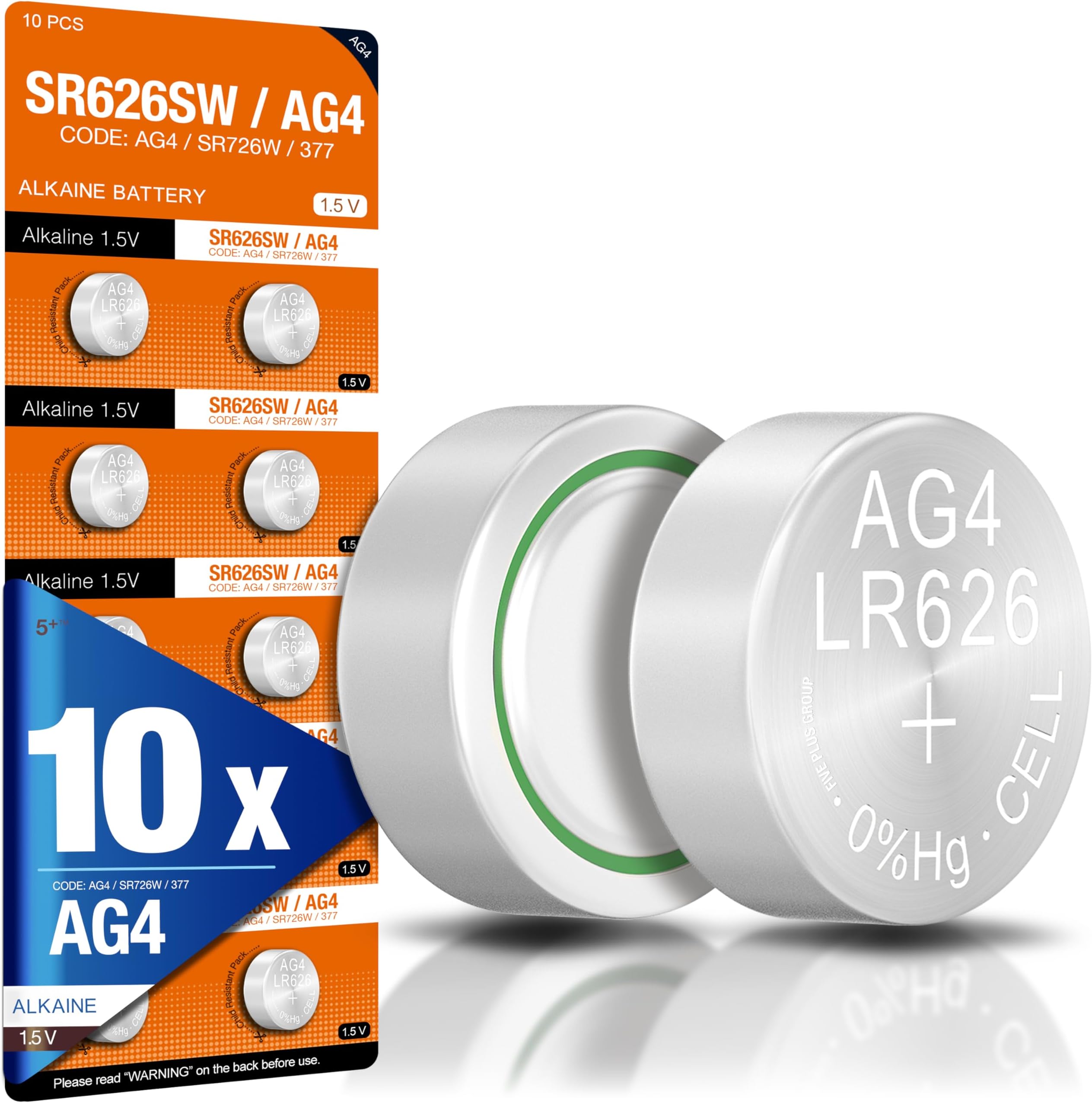 10 x 1.55V Button Coin Cell Watch Battery Batteries AG3 SR41 LR41 LR736 ...