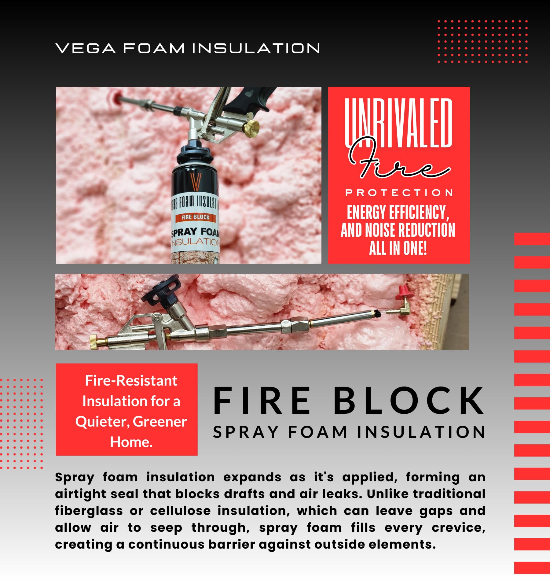 Commercial Fire Block Foam