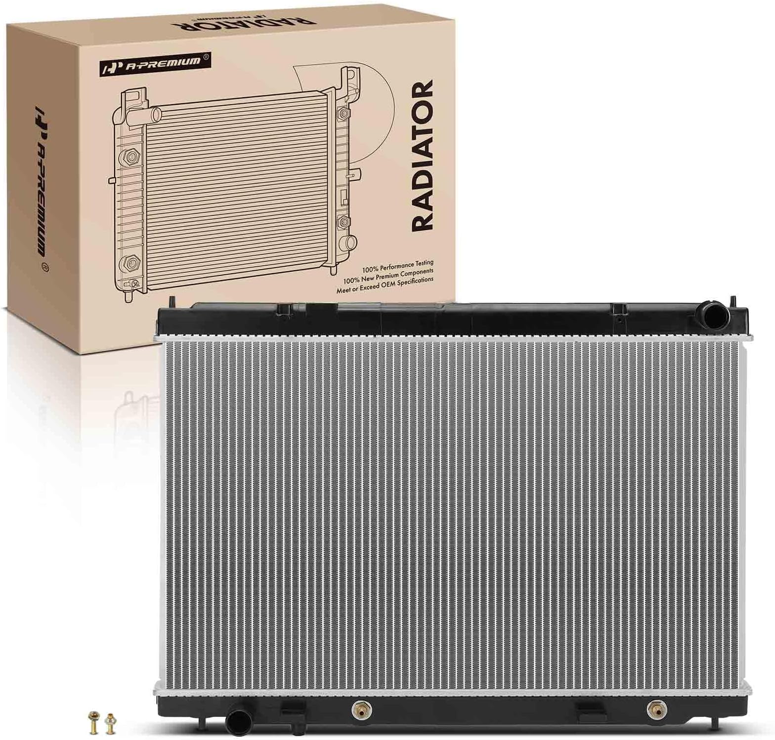 Amazon.com: A-Premium Engine Coolant Radiator Assembly with ...