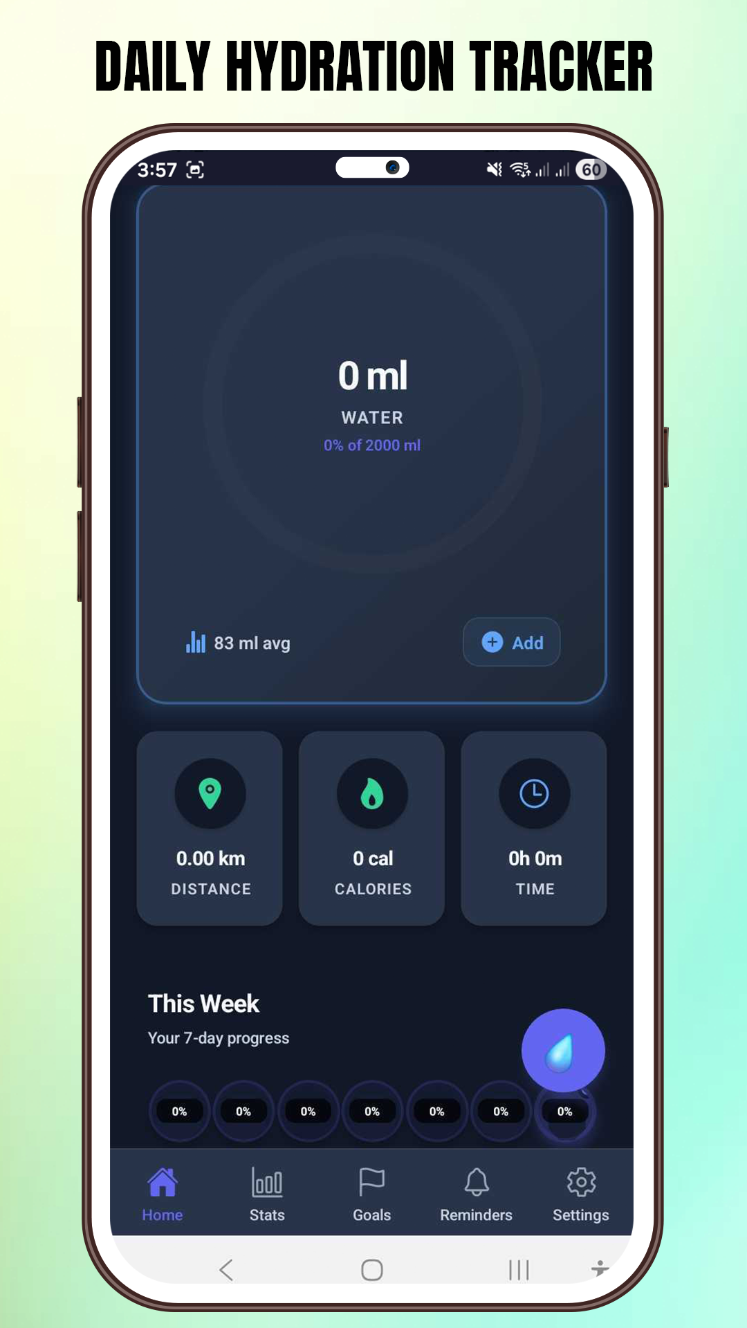 Step Counter & Water Intake Tracker – Daily Fitness Workout ...