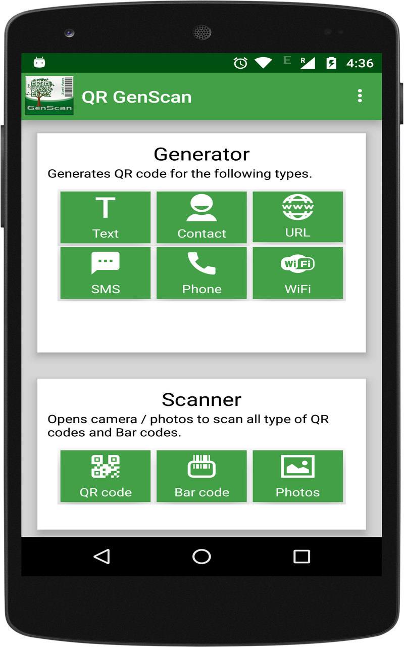 QR Code GenScan-Amazonアプリストアのアプリ