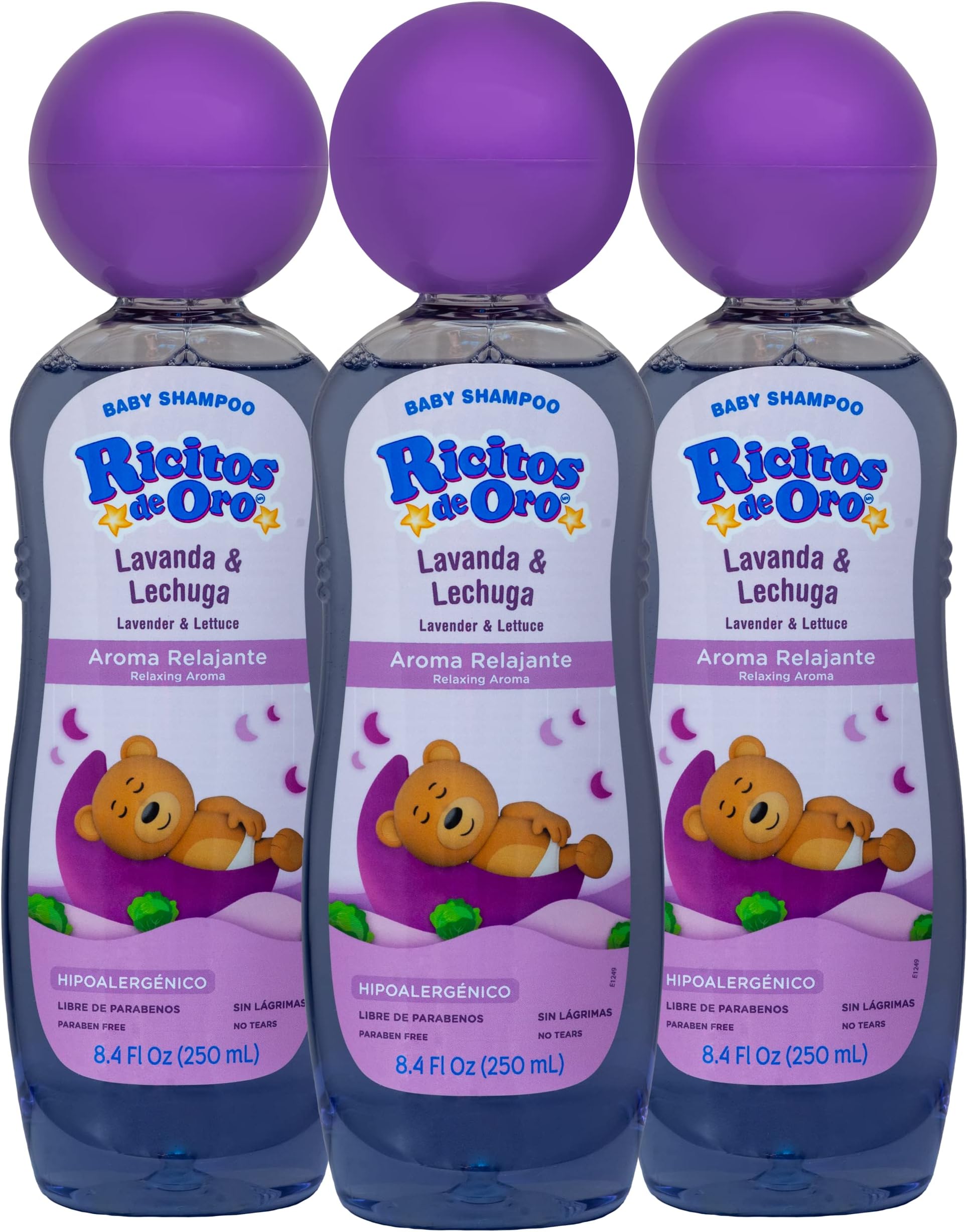 Amazon.com : Ricitos De Oro Honey Bee Shampoo 13.5 oz - Champu Miel ...