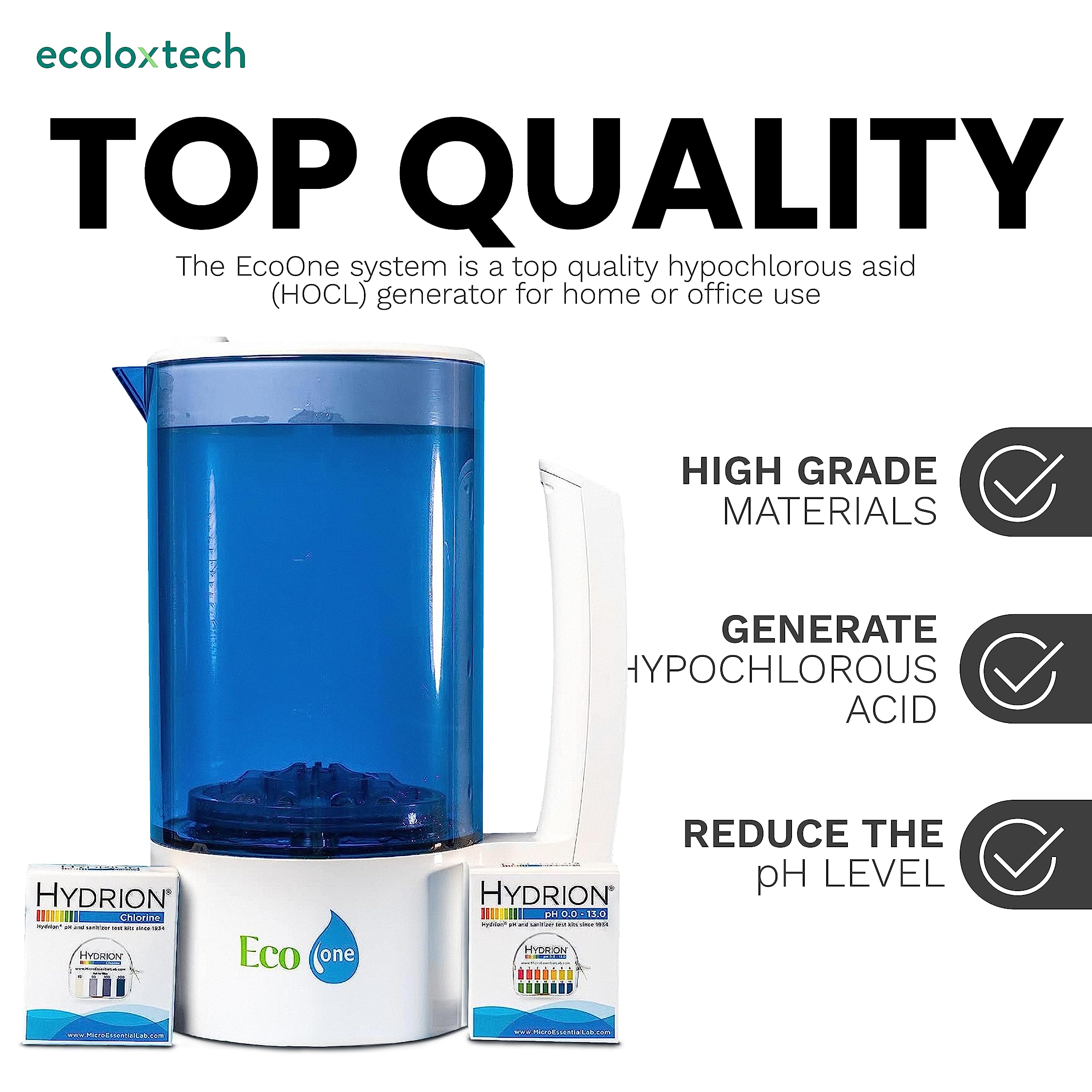 Snapklik.com : EcoloxTech Portable Hypochlorous Acid Generator