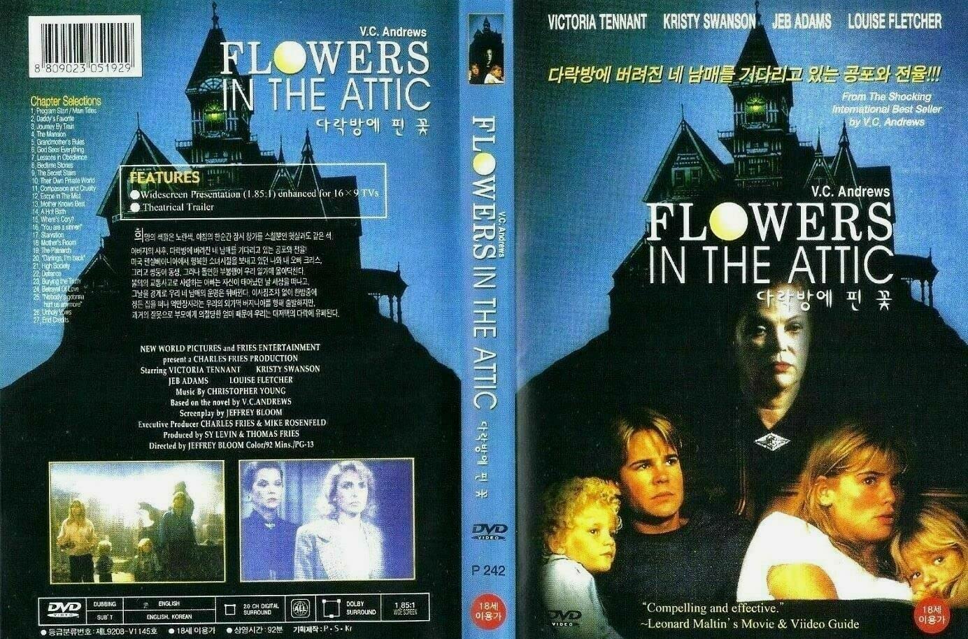 Flowers In The Attic 2022 Dvd Cover