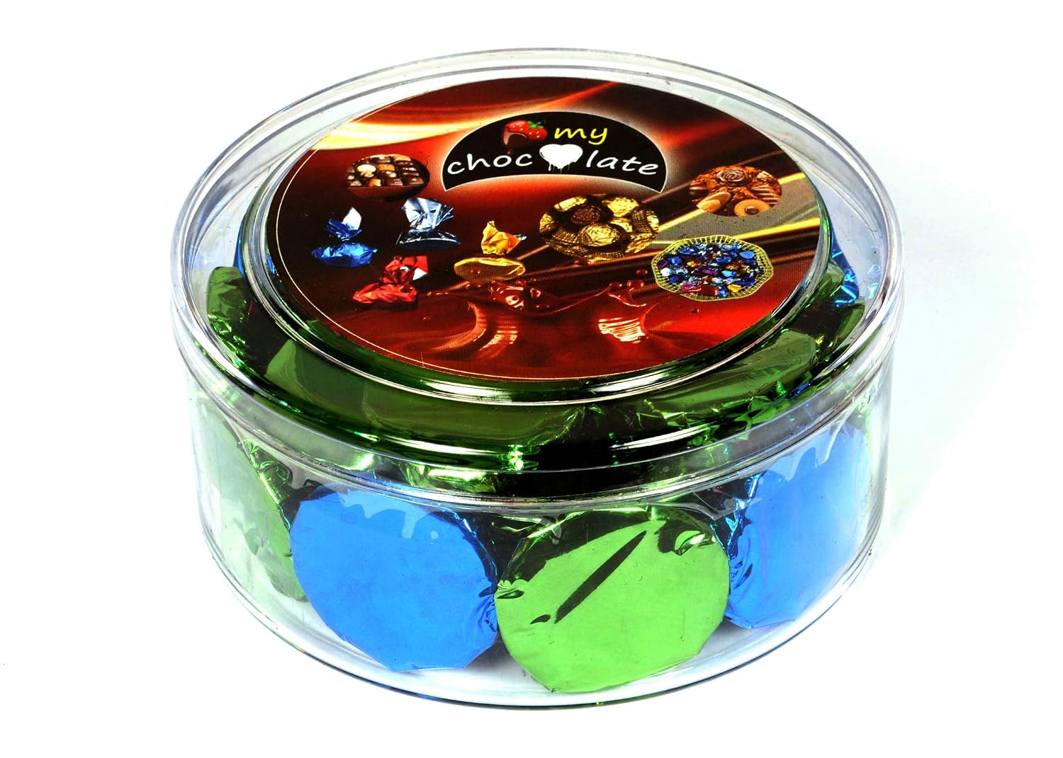 My Chocolate Dark & White Milk Chocolates Gift Box (200 Grams) : Amazon ...