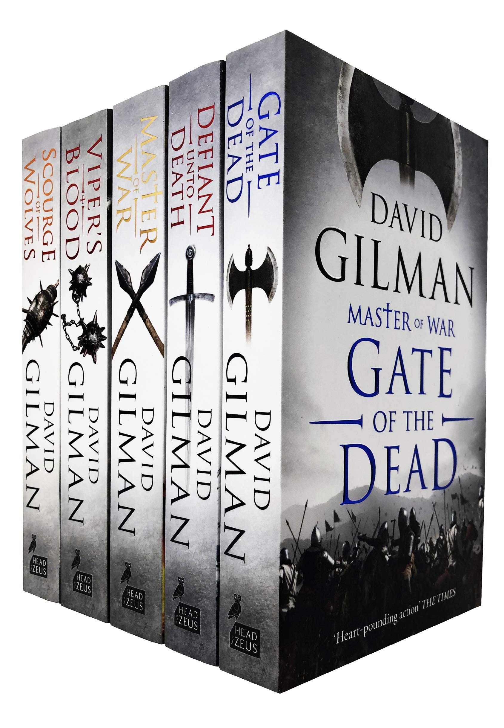 David Gilman Master Of War Series 5 Books Collection Set | Desertcart ...