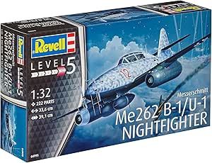 Amazon.com: Revell 04995 Messerschmitt Me262B-1 Fighter : Arts, Crafts ...