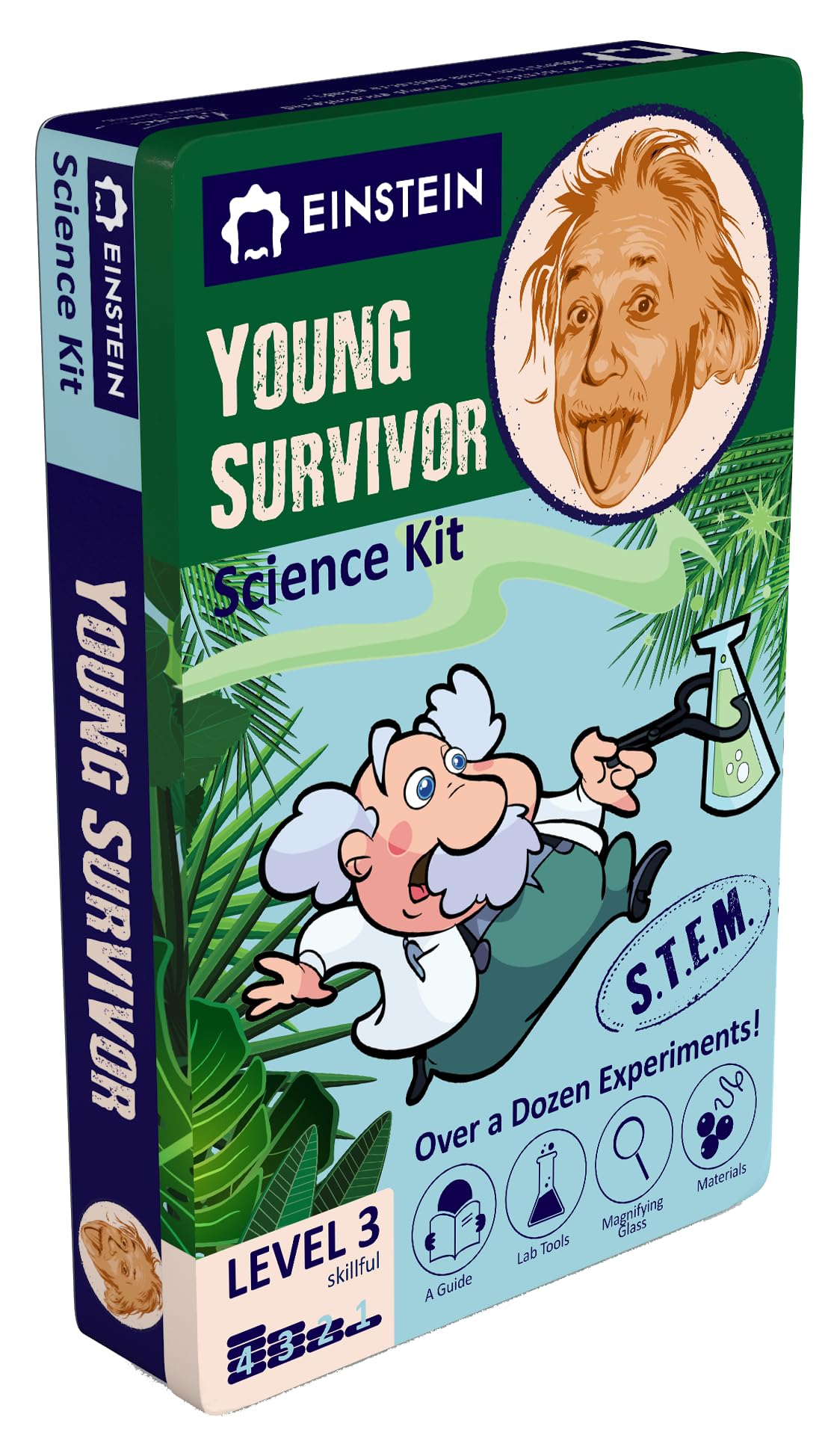 Amazon.com: Einstein’s Young Survivor Science Kit for Kids. STEM for ...