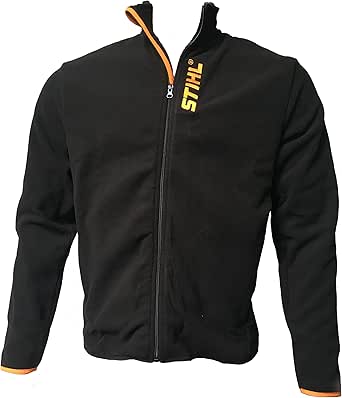 Amazon.com: STIHL Fleece Jacket Black, Black, Medium : Patio, Lawn & Garden