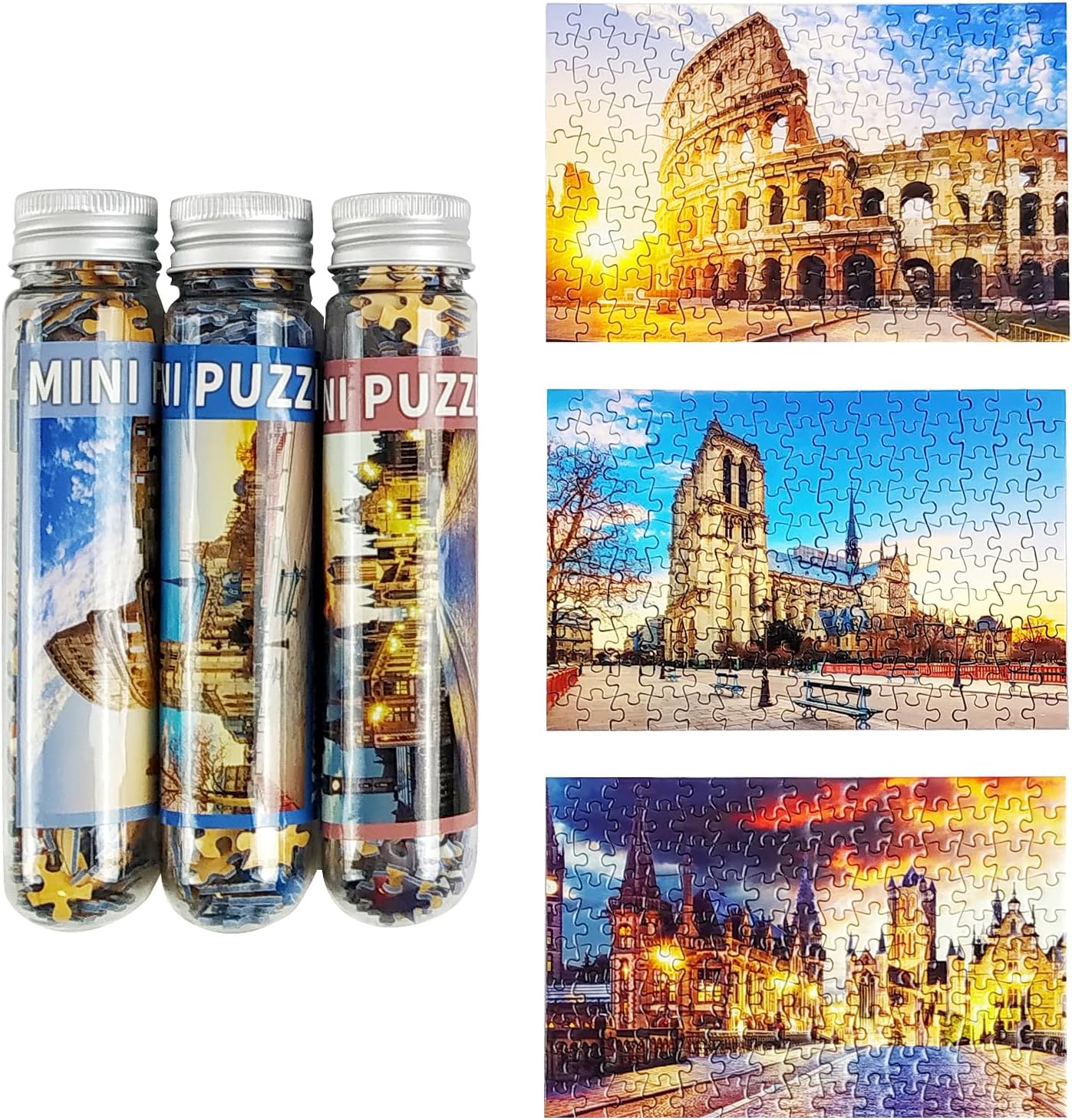 MISITU Small Jigsaw Puzzles for Adults Mini Puzzles 150 Pieces Micro ...