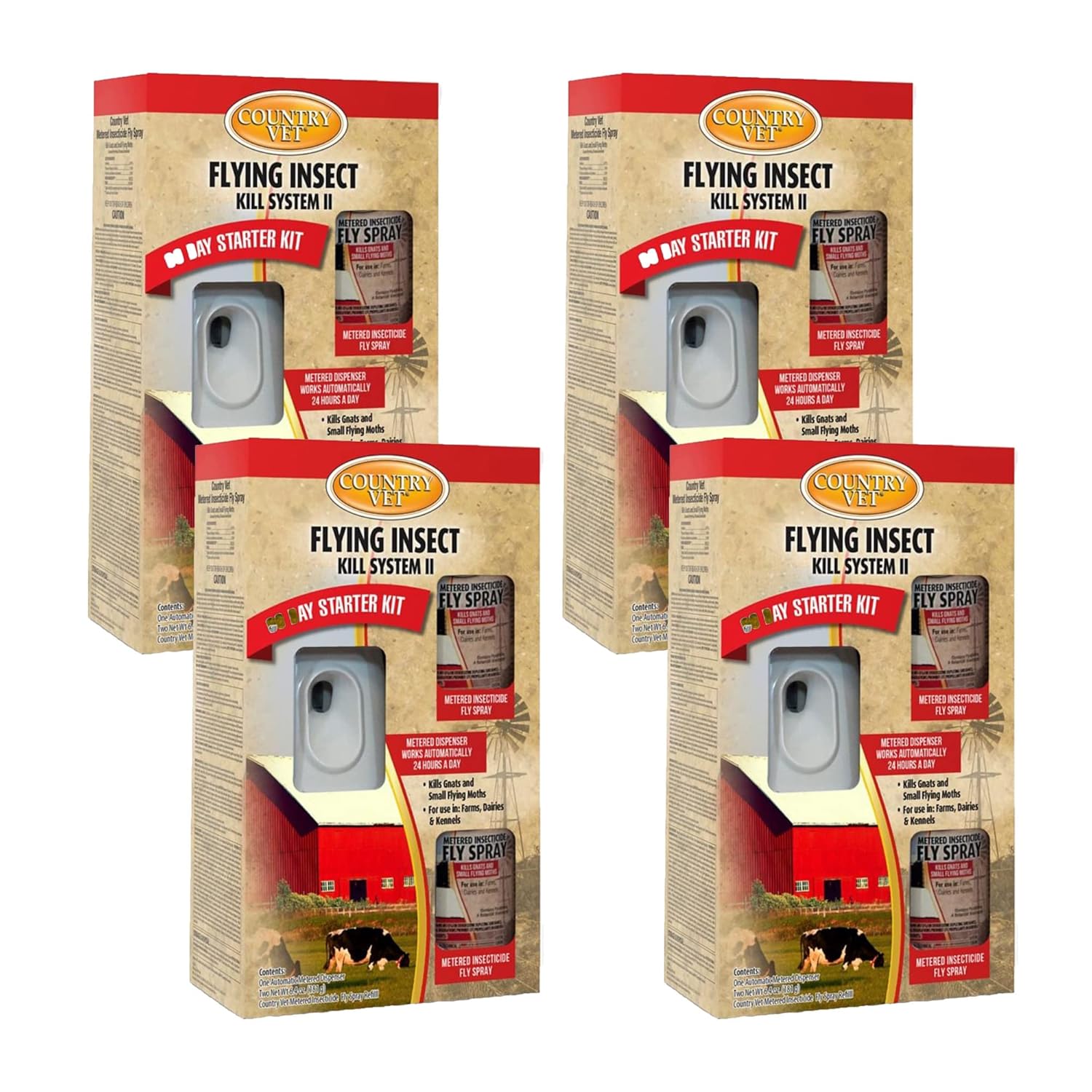 Amazon.com: Country Vet Flying Insect Kill System II Metered Dispenser ...