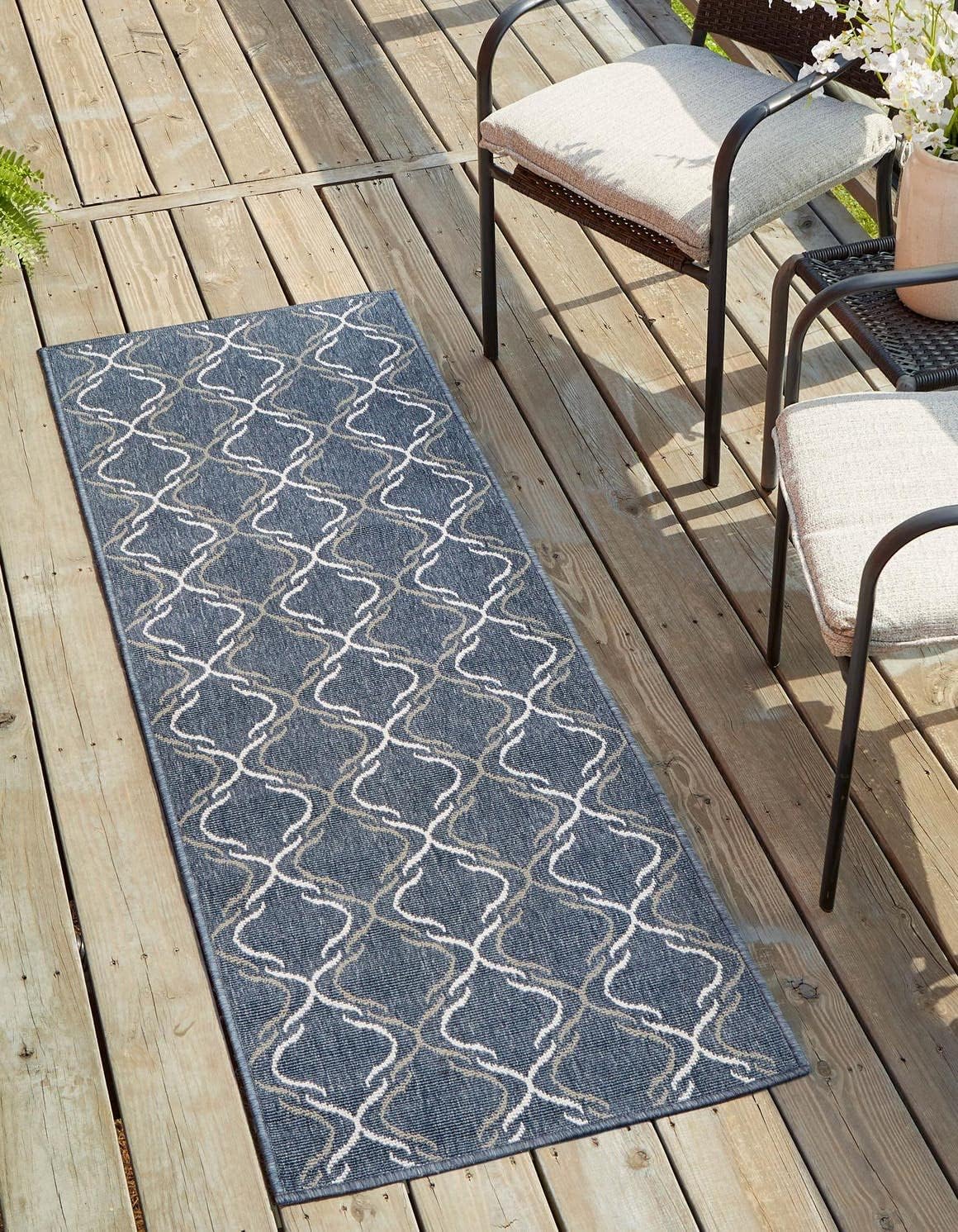 Amazon.com: Unique Loom Outdoor Trellis Collection Area Rug - Parmaklik ...