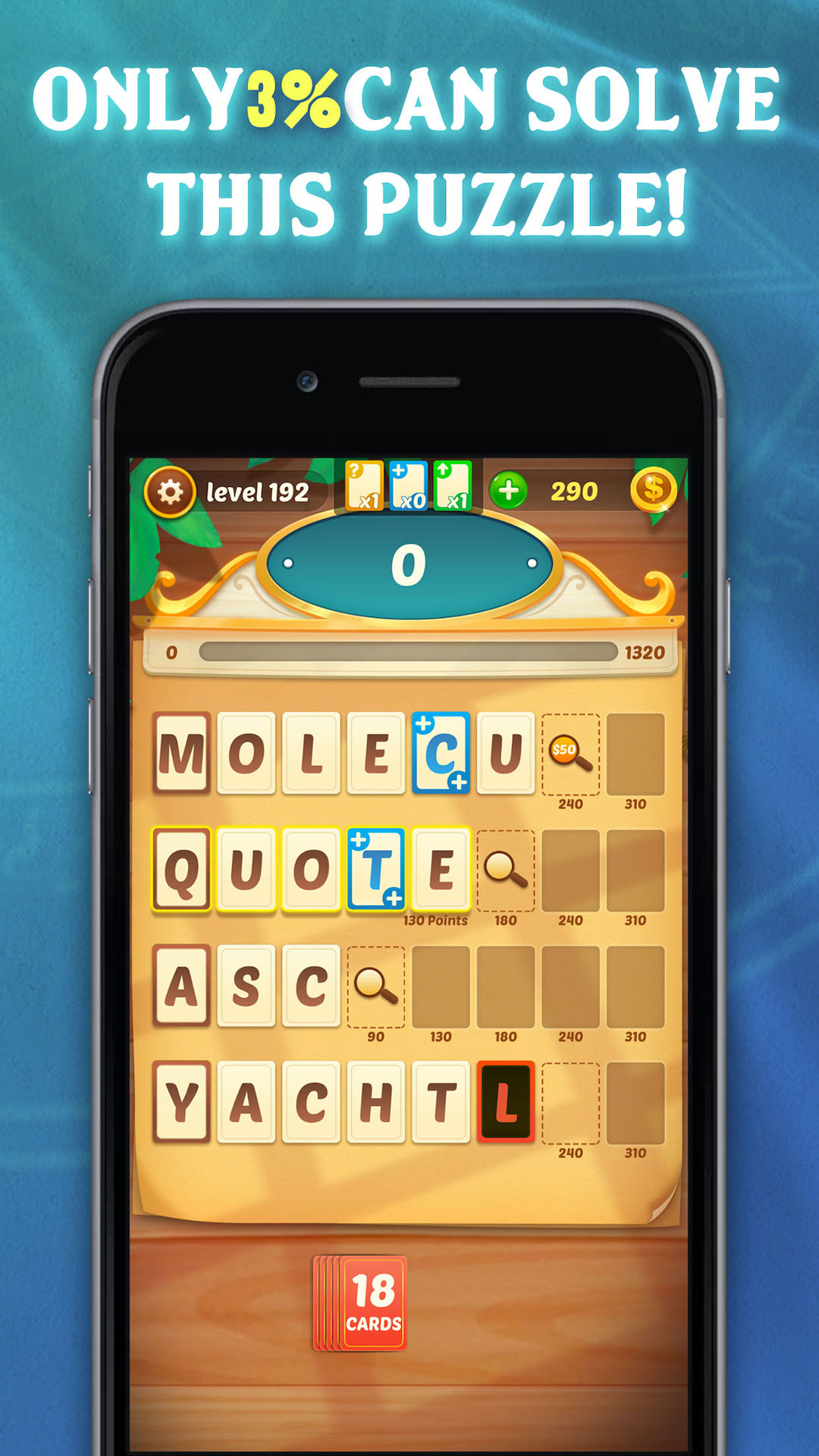 Word Card Solitaire - Brain training cross connect search word puzzle ...