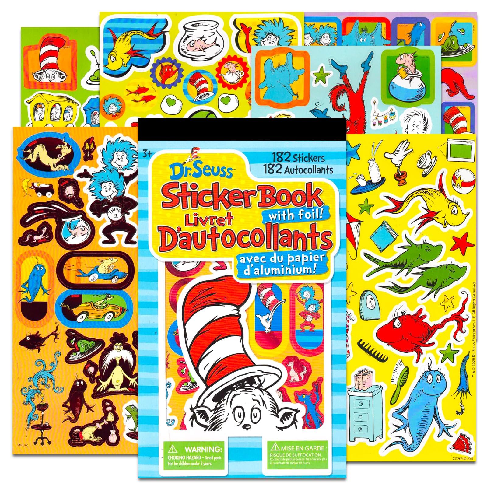 Snapklik.com : Dr. Seuss Reward Sticker Set Dr Seuss School Supplies ...