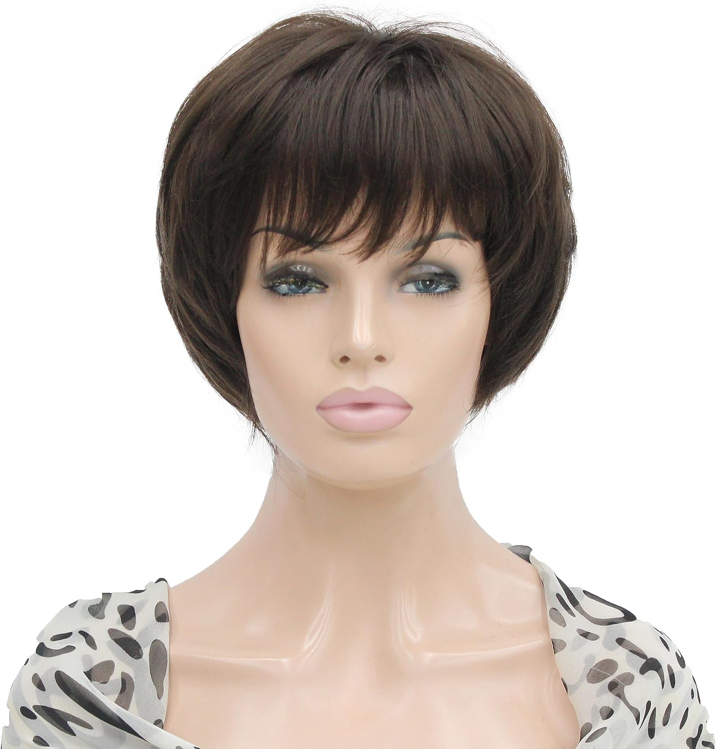 Lydell 8-10" Short Layered Shaggy Heat Resistant Synthetic Wigs ...
