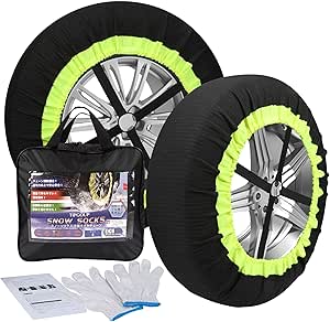 Amazon.co.jp: Tire Chain, Non-Metal, Fabric, Light Vehicles, Snow Chain ...