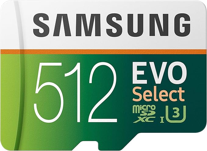 Amazon.com: Samsung (MB-ME512GA/AM) 512GB 100MB/s (U3) MicroSDXC Evo ...