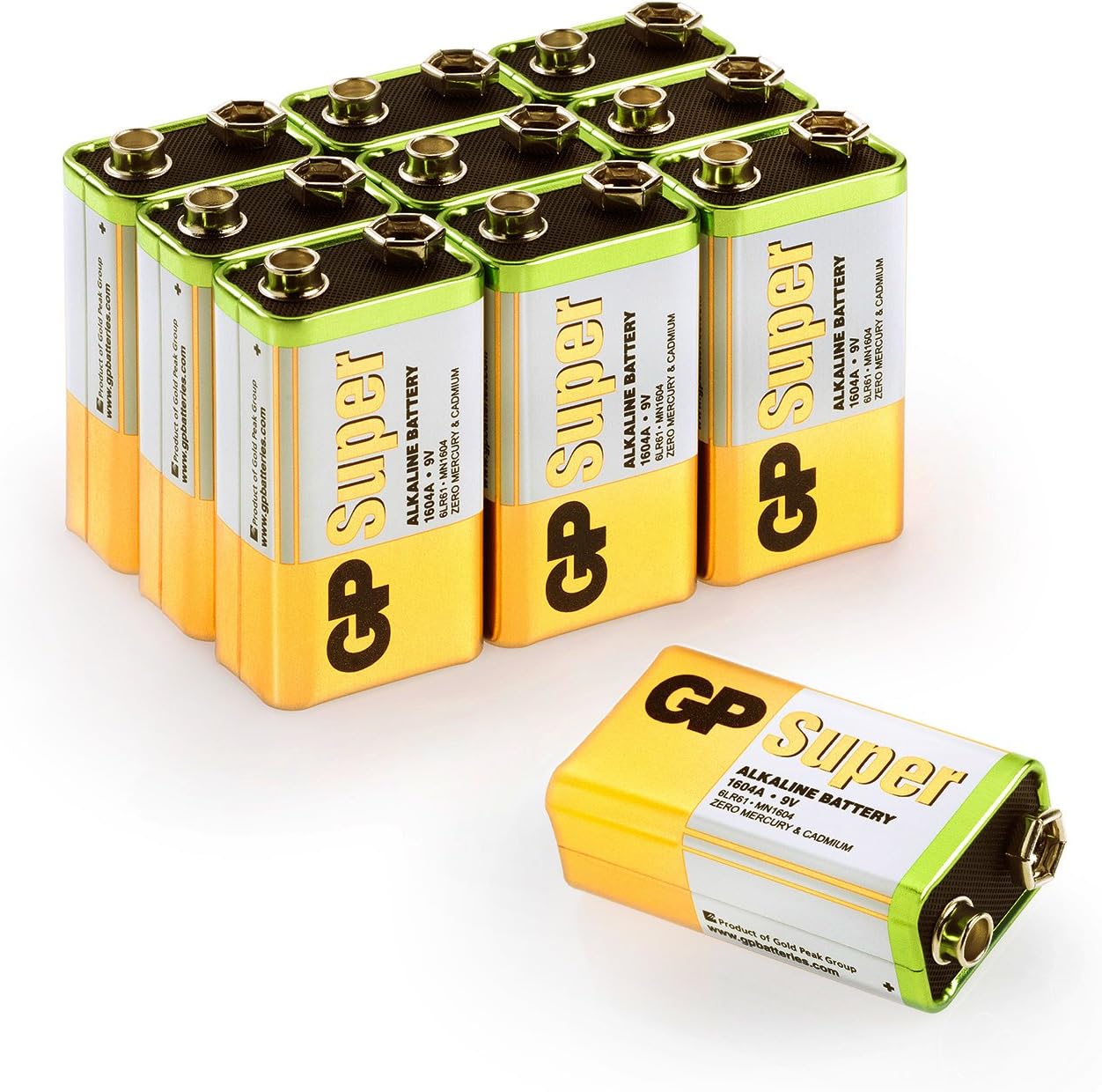 GP Batteries – Pack de Piles Super alcalines – Motif Variable : Amazon ...