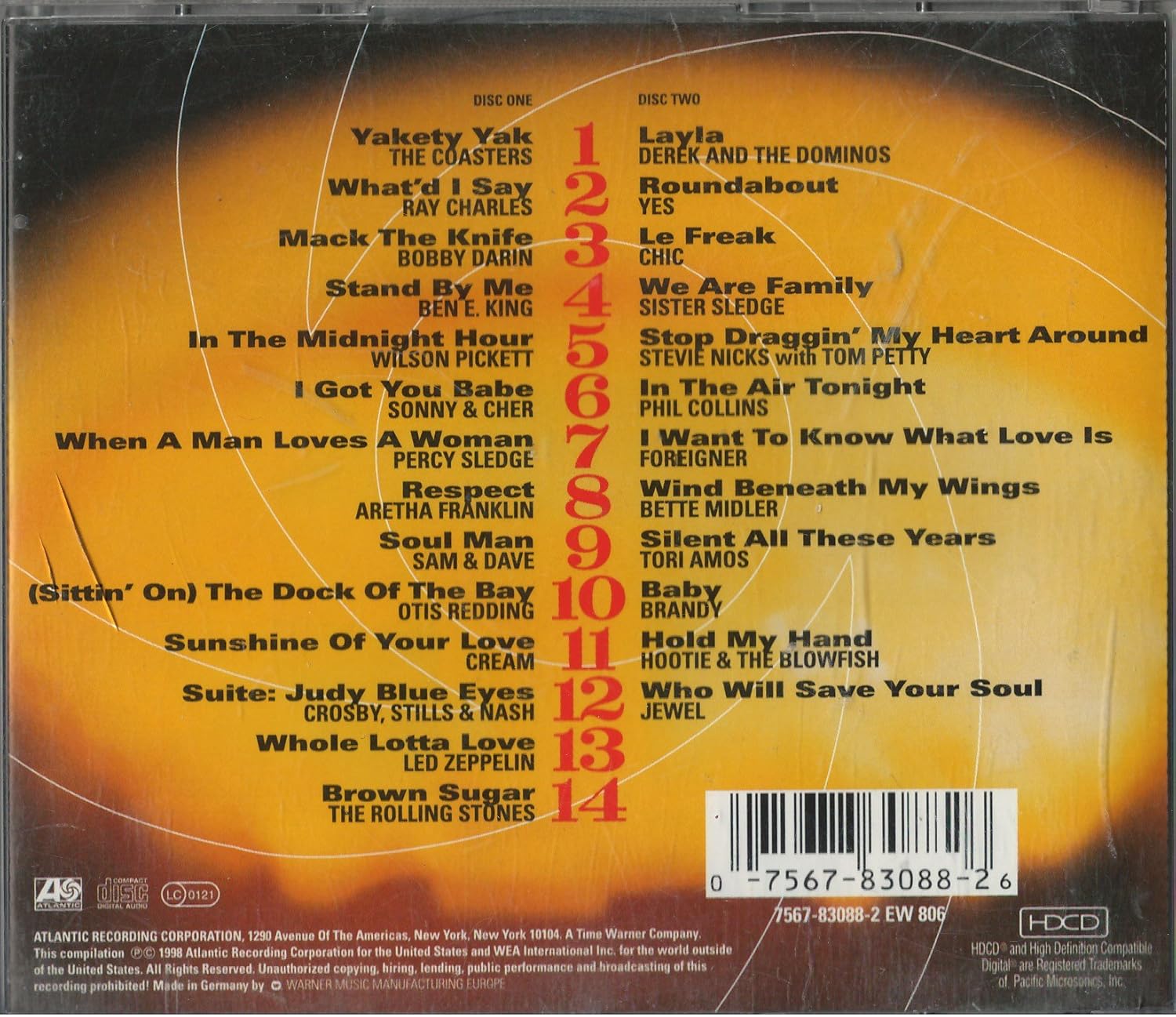 Buy Atlantic Records 50 Years: Gol Online at Low Prices in India ...