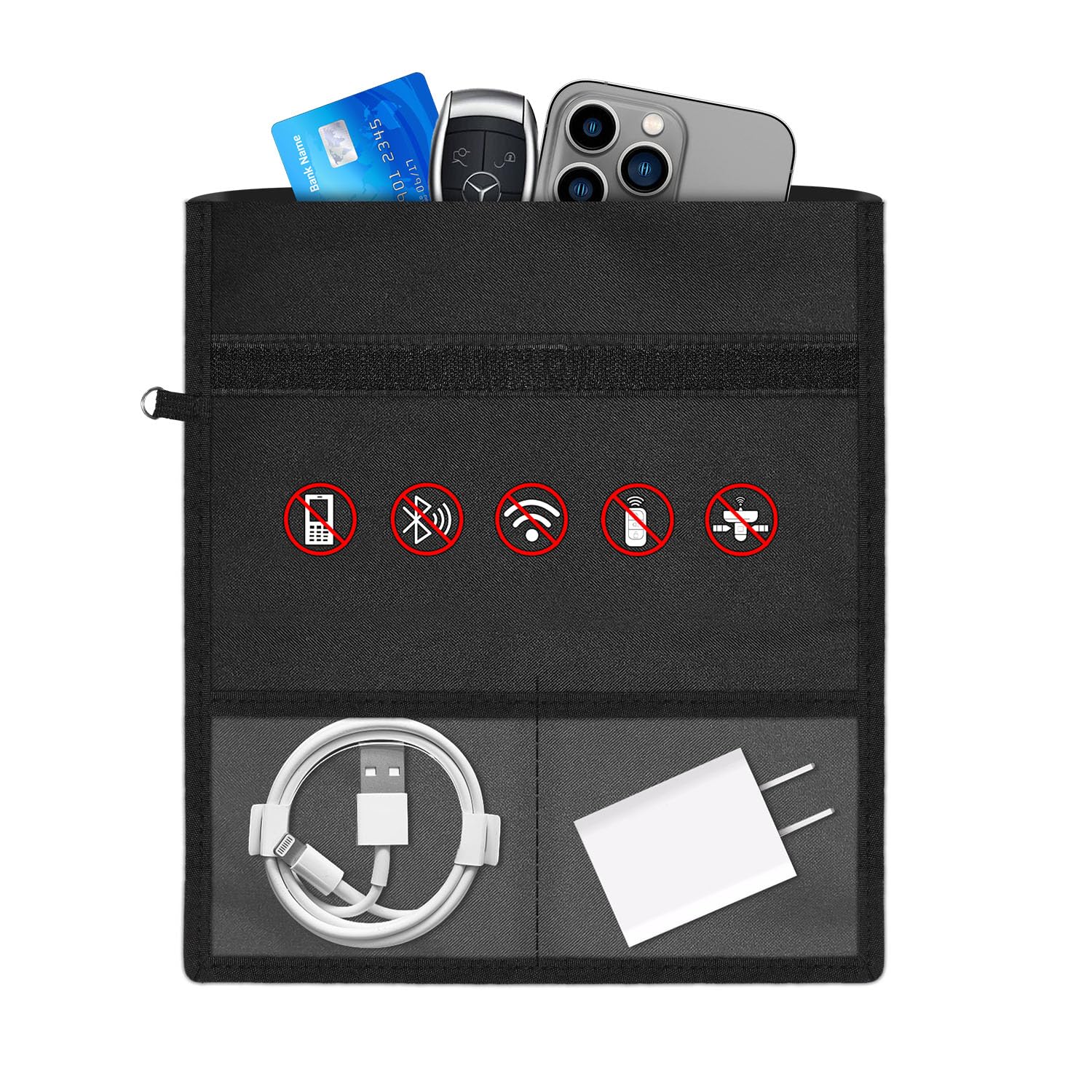 Amazon.com: Boczif RFID Shielding Bag, Car Key FOB Cage Protector, RFID ...