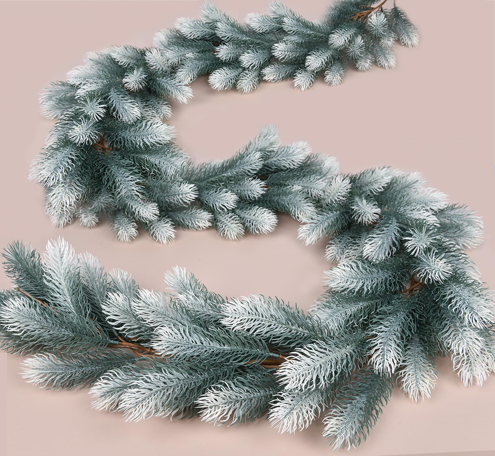 Amazon.com: JoyHome 6FT Pine Christmas Garland, Artificail Christmas ...