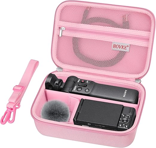 Amazon.com : BOVKE Carrying Case for Sony ZV-1 / ZV-1F / ZV-1 II Vlog ...