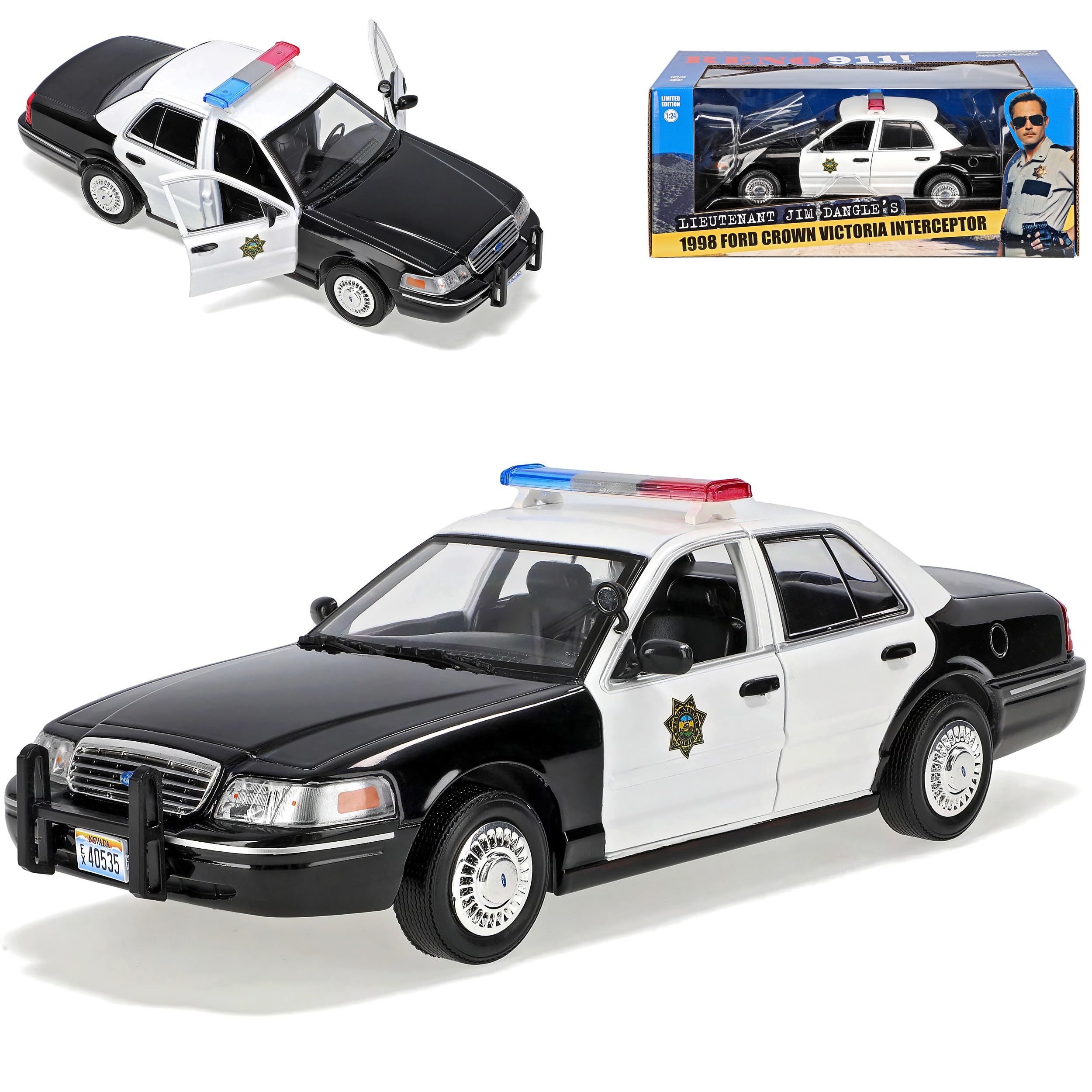 2011 Crown Victoria Police Car Greenlight 1:24 2011 Ford Crown